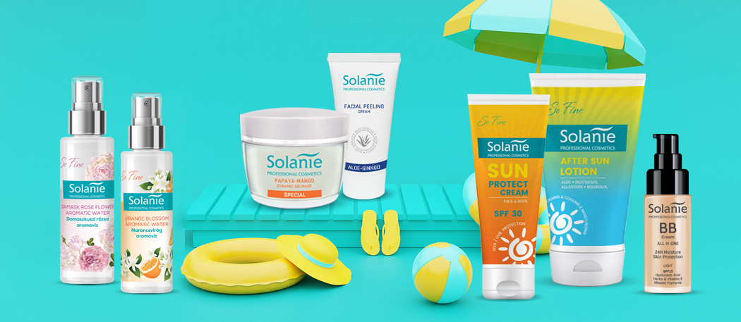 TOP 5+1 essential Solanie cosmetics for the summer